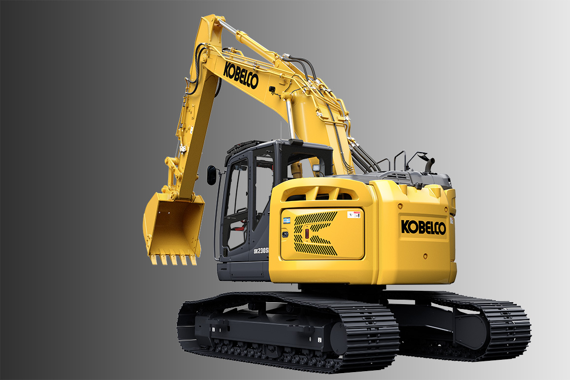 Short Rear Swing Excavator | SK230SRLC | KOBELCO USA